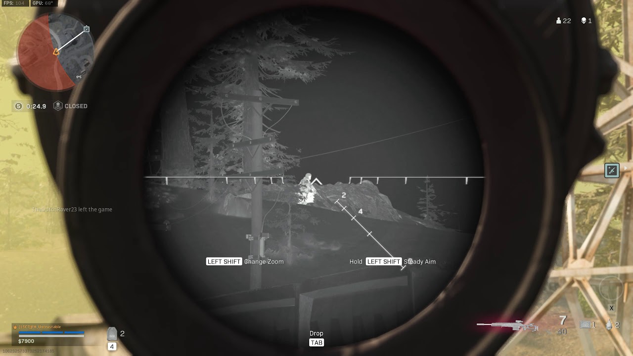 Headshoot on Running target Call of Duty Modern Warfare 2019 2020 04 19 ...
