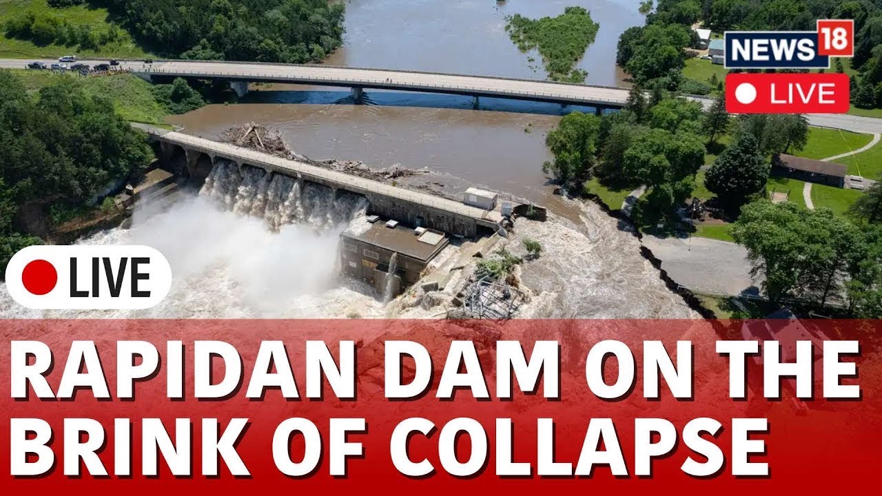 Rapidan Dam Live | Minnesota Dam On The Brink Of Collapse Live ...