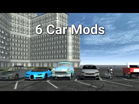 6 Car Mods | Simple Car Crash Physics Simulator - YouTube