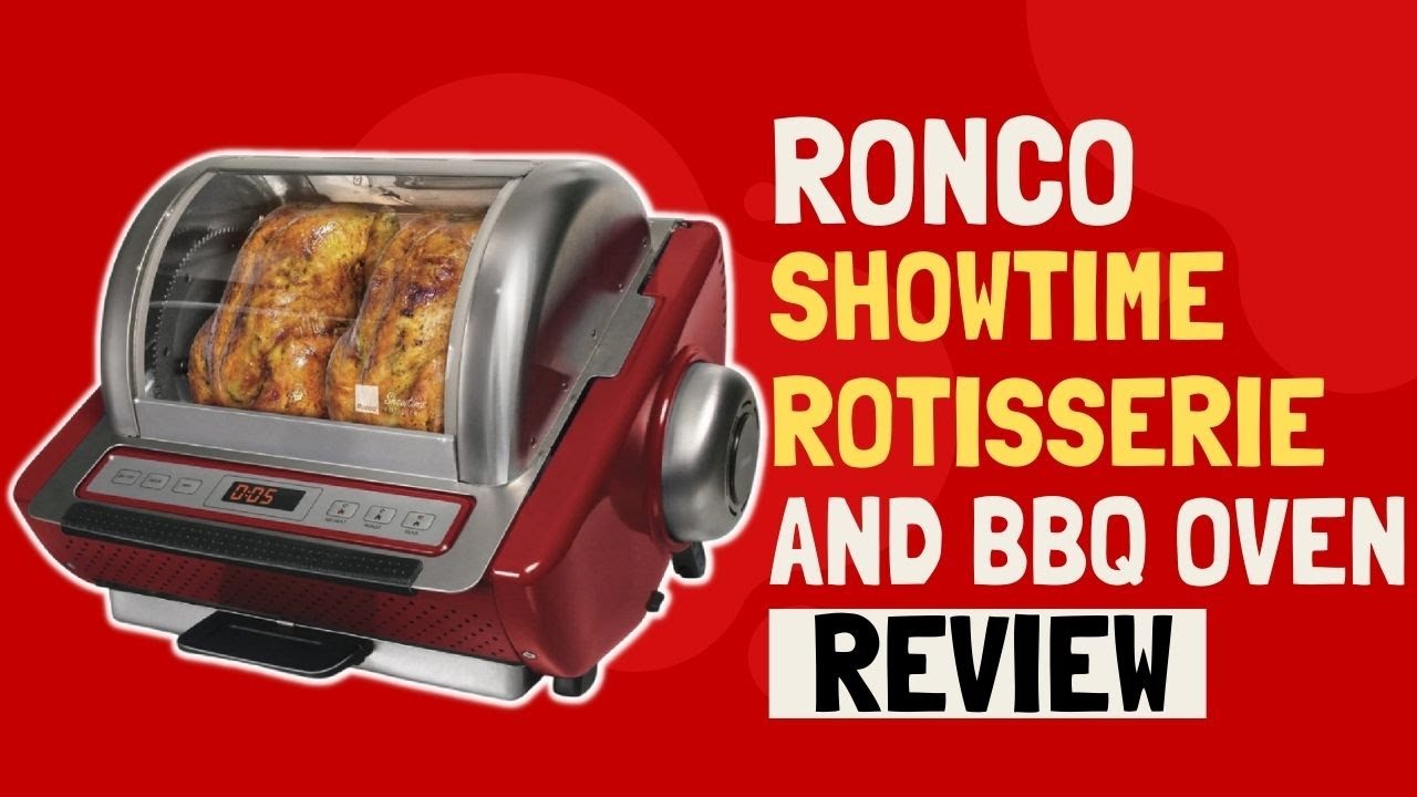 Ronco Digital Showtime Rotisserie and BBQ Oven Review - YouTube