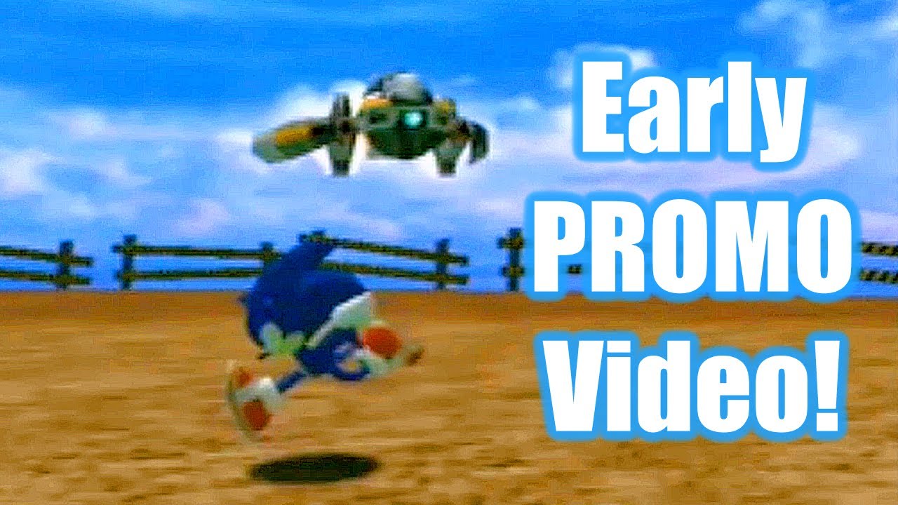 Sonic Adventure (1998) Early PROMO Footage! / SEGA Dreamcast ...