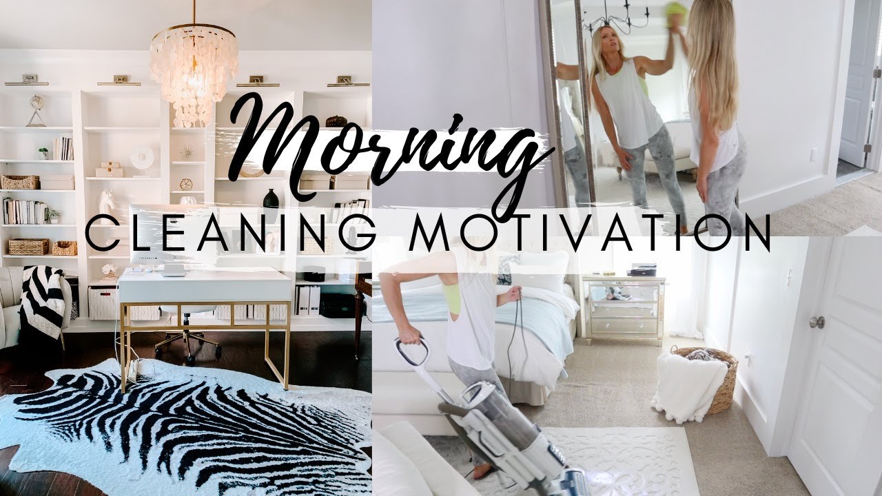 MORNING CLEANING MOTIVATION | CLEAN WITH ME | MORNING ROUTINE - YouTube