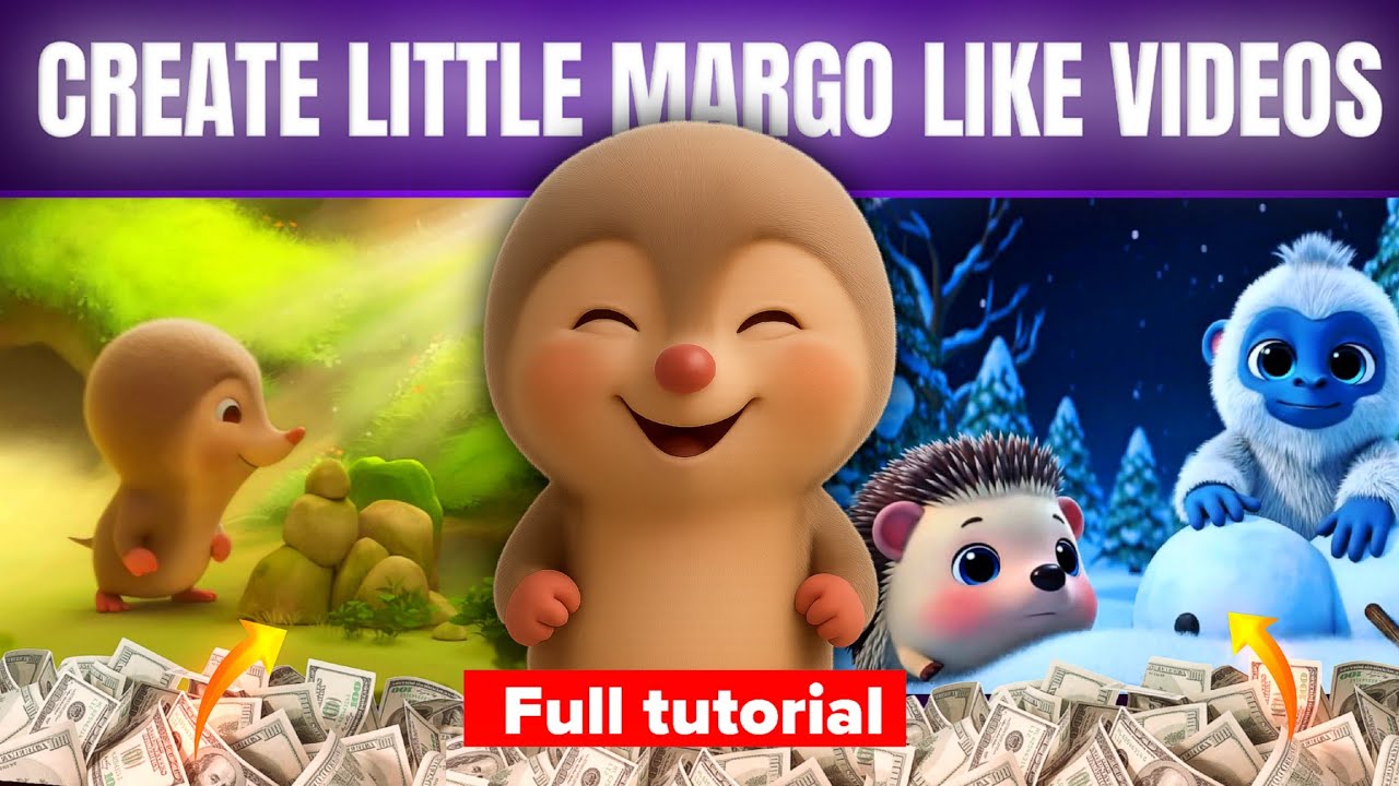 How to Make Little Margo Style AI Animation Using Free Tools # ...