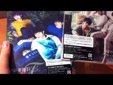 INFINITE F 'Koi No Sign 恋のサイン' Ver.B and Regular Edition Unboxing