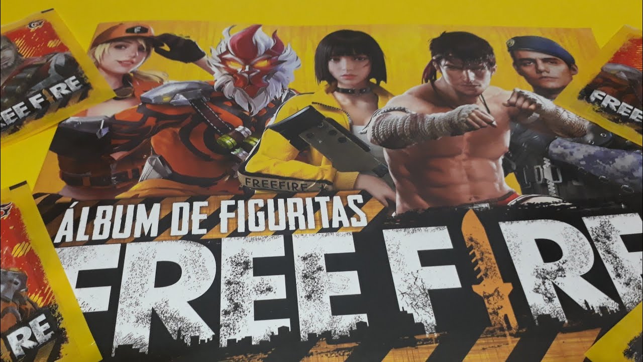FREE FIRE . ÁLBUM DE FIGURITAS. TE LO MOSTRAMOS !!! 1° PARTE - YouTube