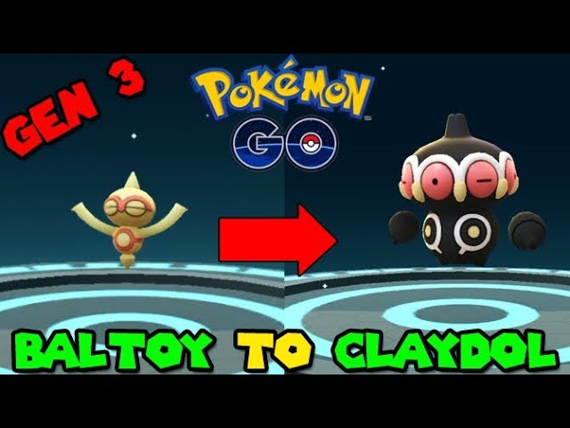 Claydol Evolution