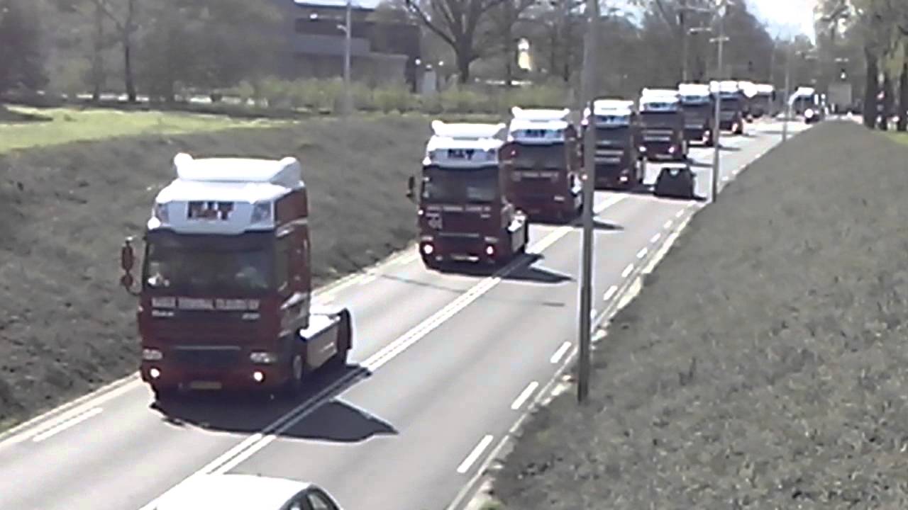 GVT karavaan Truck Tour Tilburg 2016 - YouTube