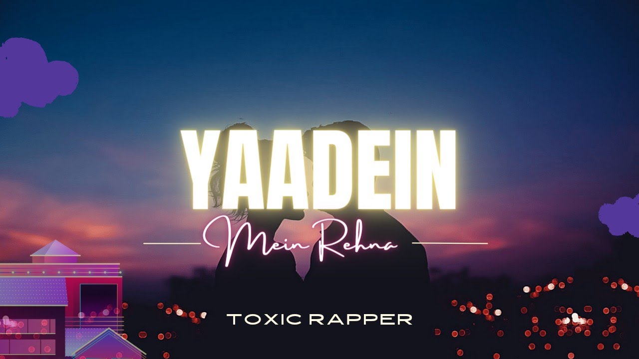 YAADEIN | TOXIC RAPPER ( Latest Sad Rap Song ) [Beat By Con] - YouTube