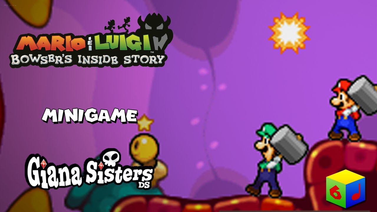 Mario & Luigi: Bowser's Inside Story - Minigame [Giana Sisters DS Remix ...
