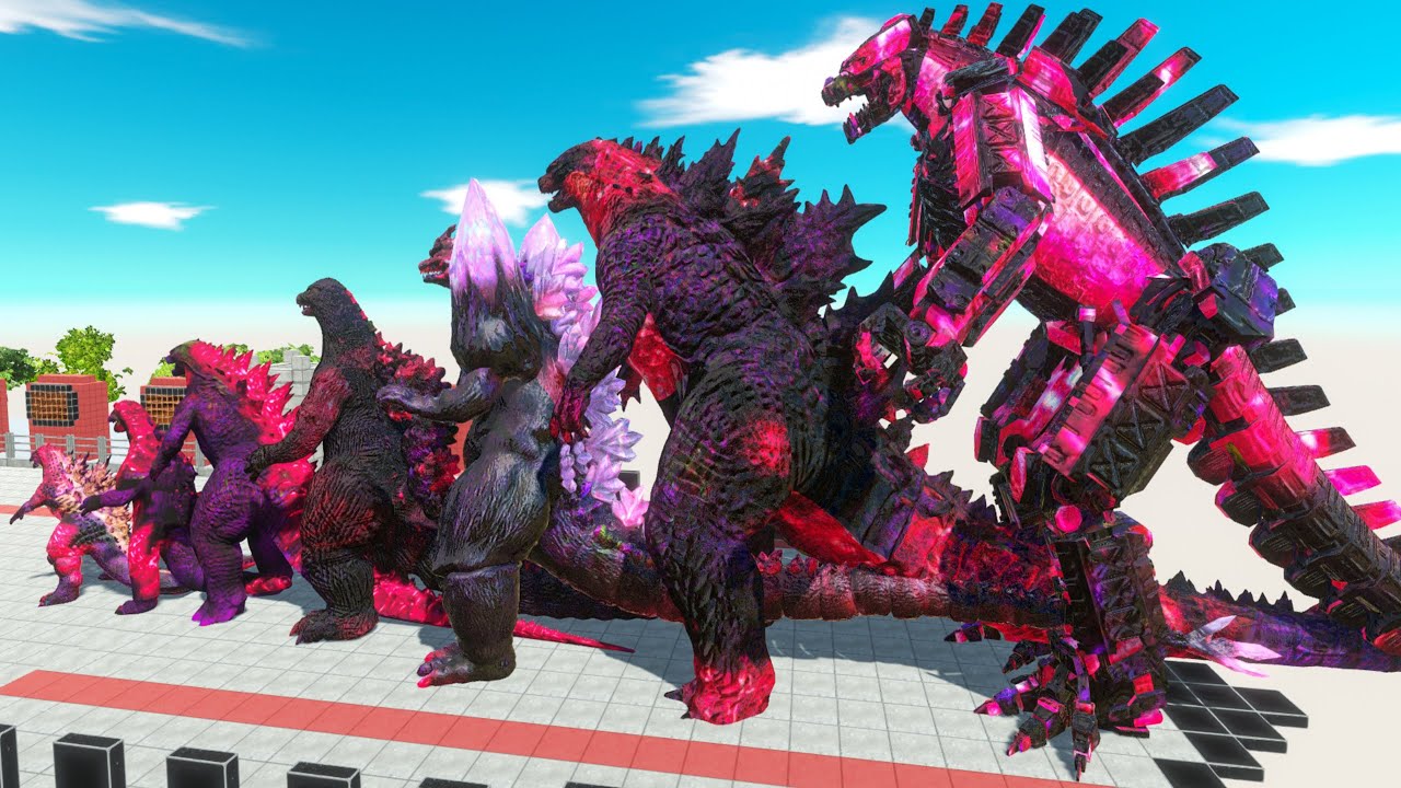 Colossal Titan Kick and Reach The Evolution Gate - Animal Revolt Battle ...