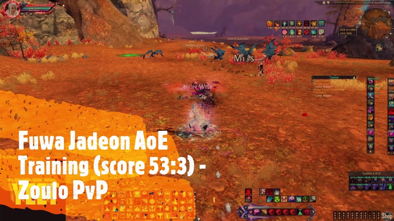 IGN: Ketone` | Fuwa Jadeon AoE training Zoulo PvP | Jade Dynasty Reborn ...
