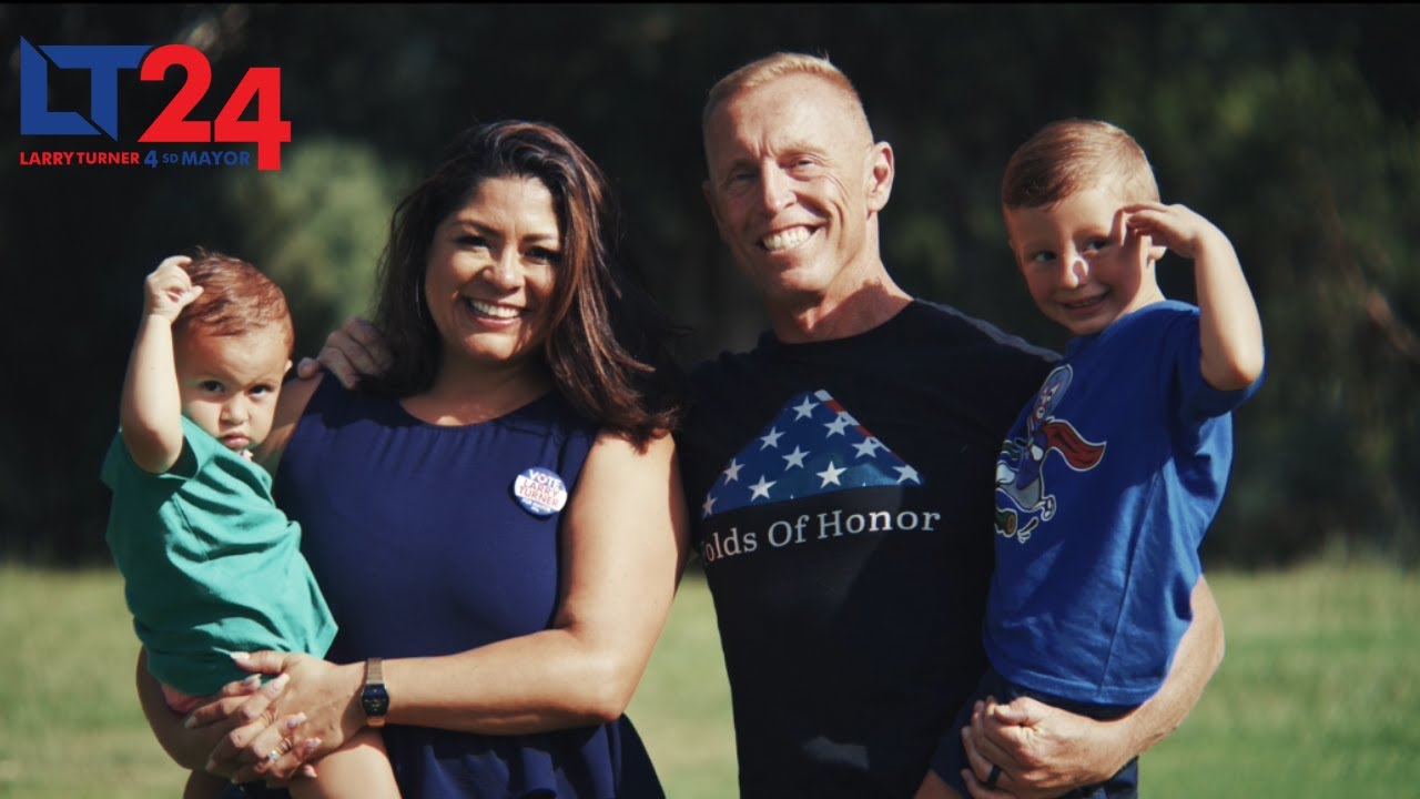 Vote Larry Turner for Mayor: Family, Service, San Diego - YouTube