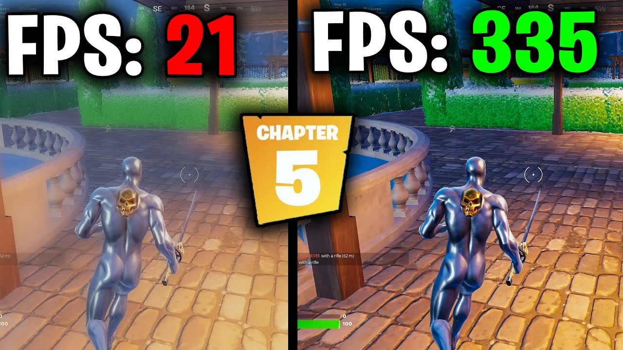 How To BOOST FPS & FIX STUTTERS in Fortnite (Chapter 5 Season 1) - YouTube