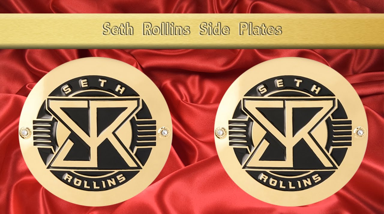 Seth Rollin Side Plates For The WWE World Heavyweight Championship Belt Seth Rollin Side Plates For The WWE World Heavyweight Championship Belt