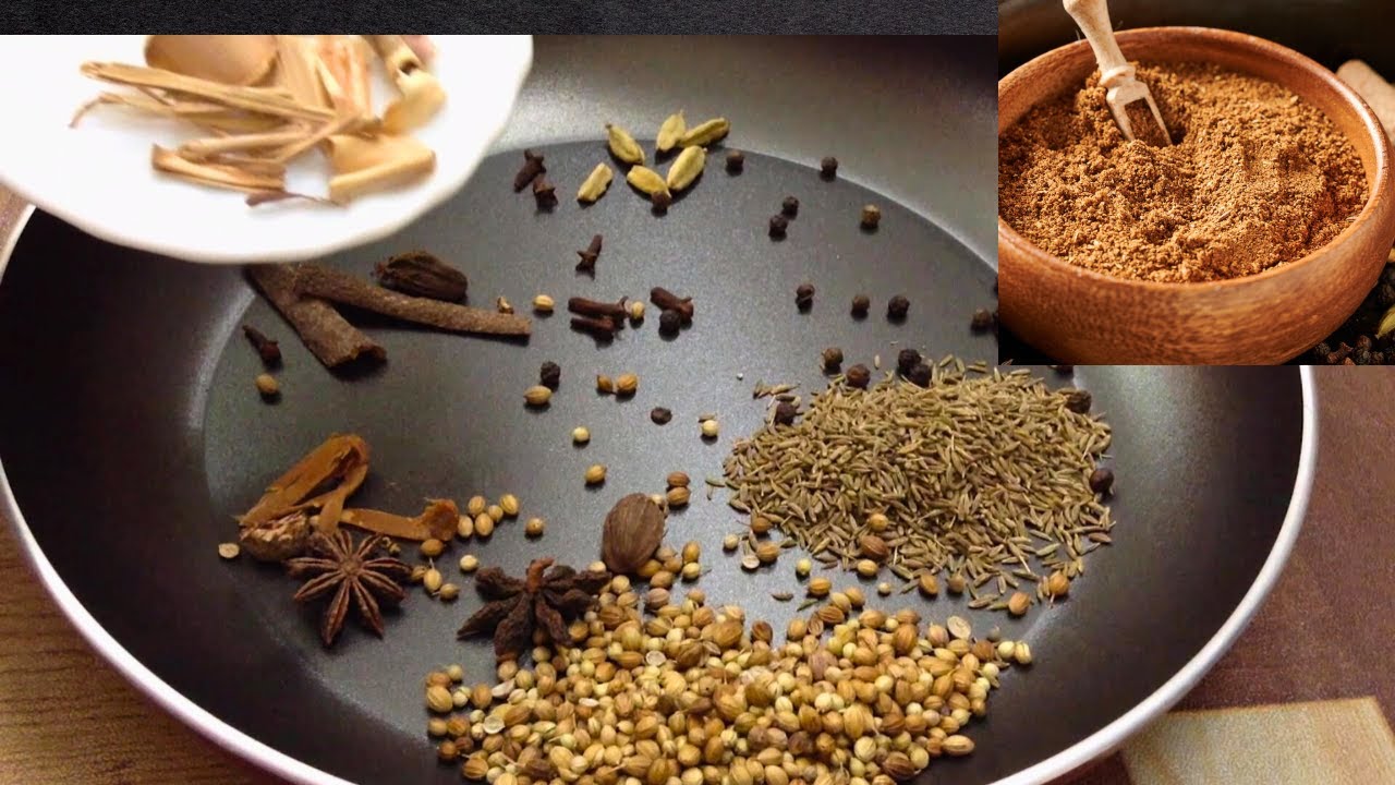 Tikka Masala / Tandoori Masala Recipe | Homemade Masala Powder | How to ...