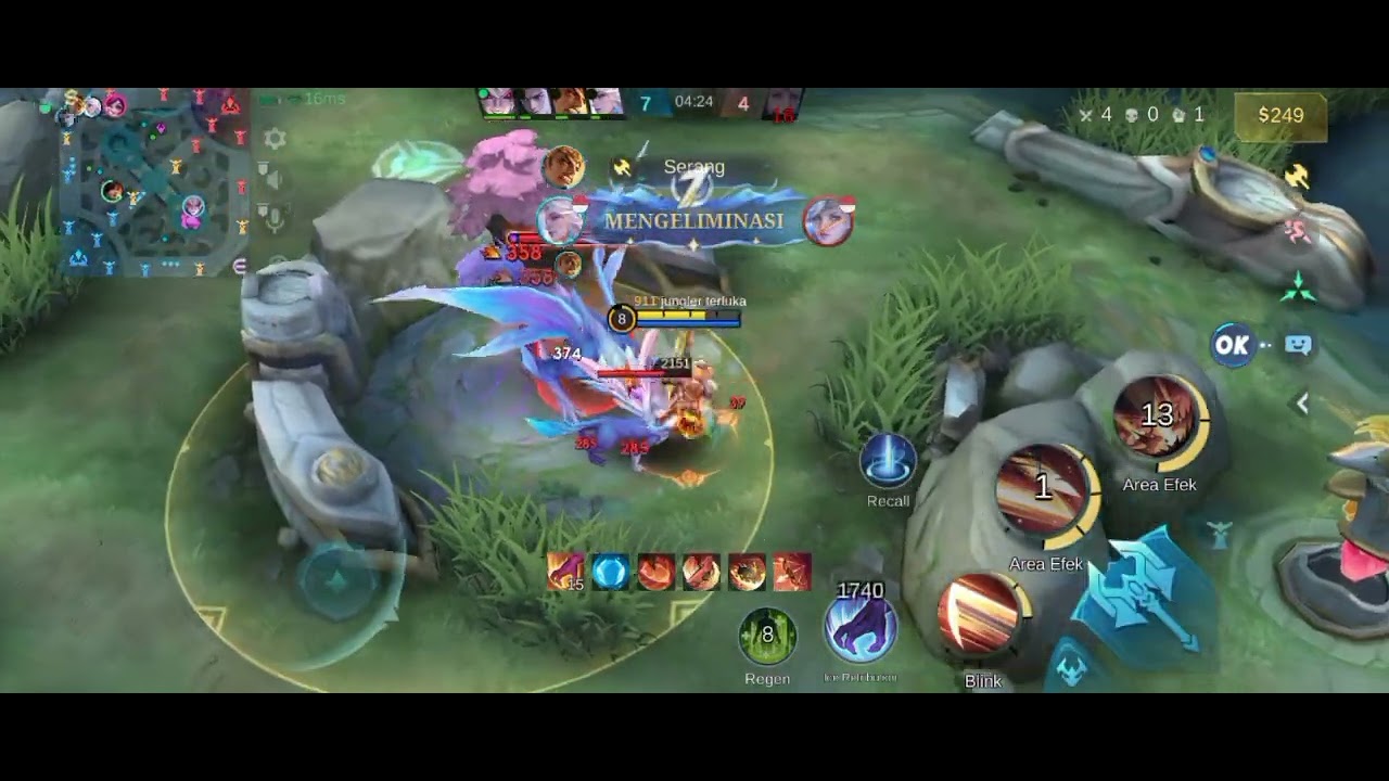 solo rank memakai hero yss di tier epic - YouTube