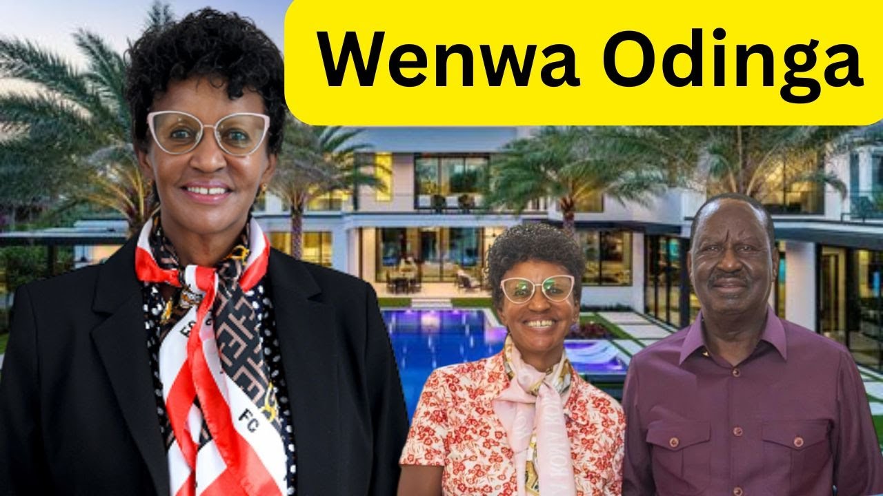 Wenwa Akinyi Odinga's age, birth, career, marriage, family and life ...