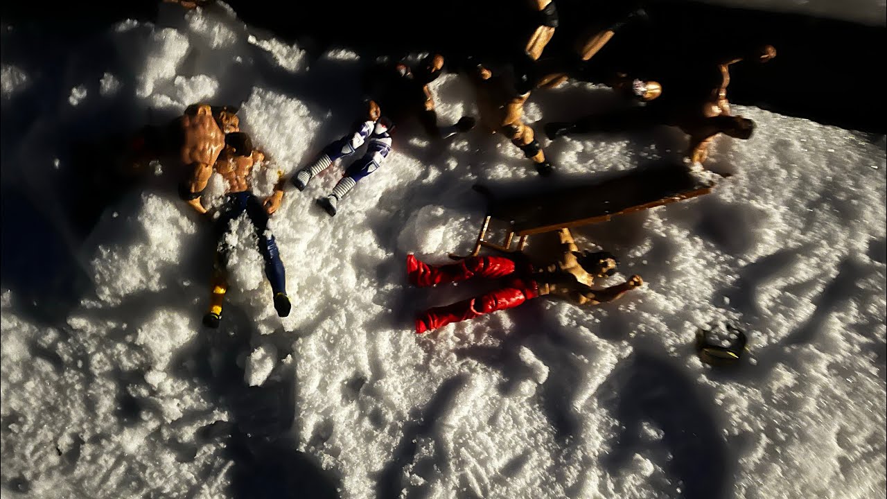 6 man battle snow royal for United States championship. - YouTube