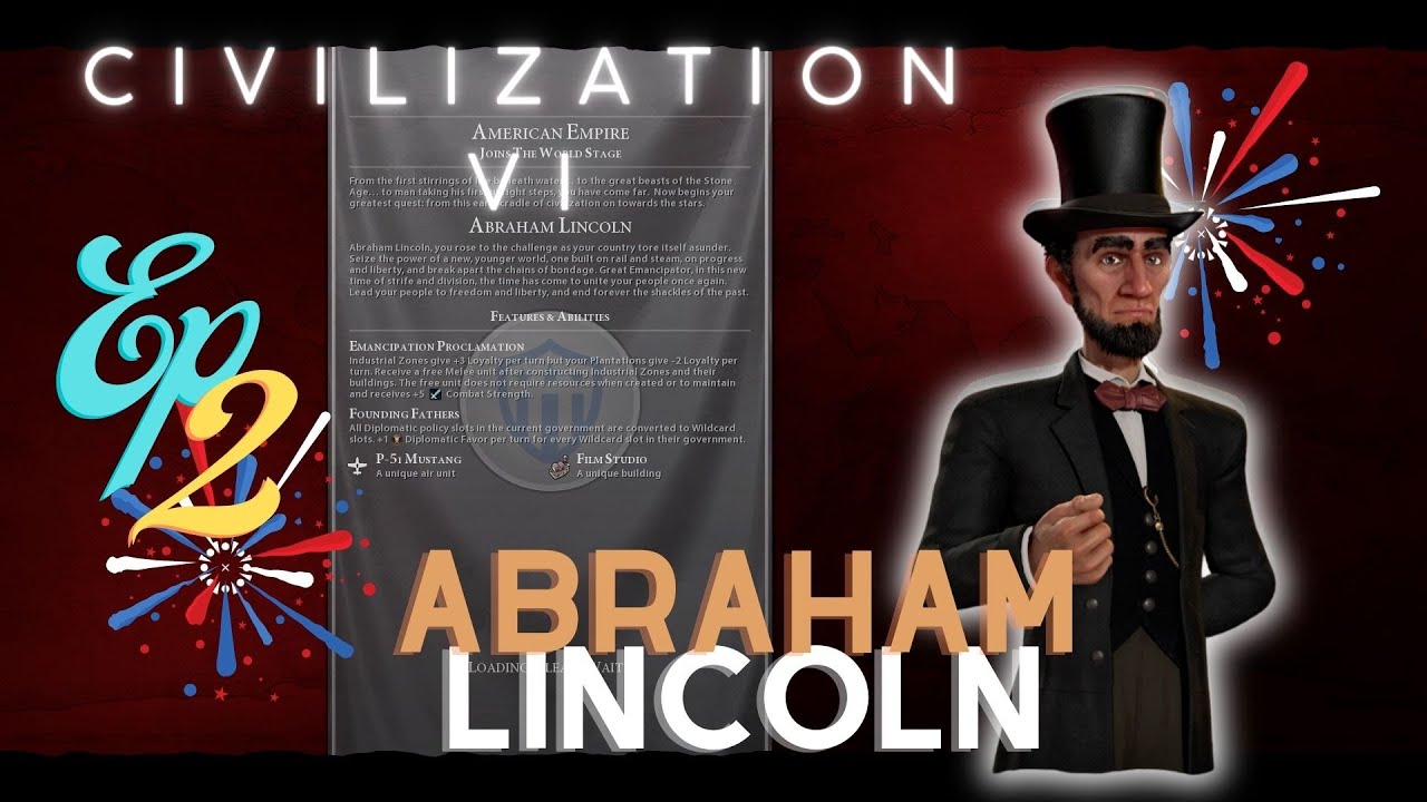 Civilization VI - USA Abraham Lincoln - Ep 2 - Emperor - YouTube