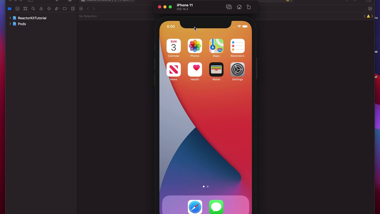 Swift ReactorKit 튜토리얼 - YouTube