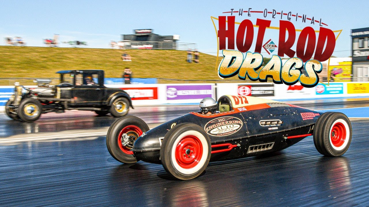 Vintage Race Weekend at Hot Rod Drags - YouTube