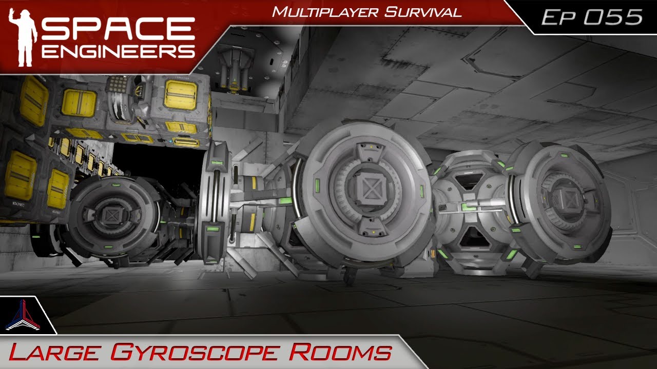 Large Gyroscope Rooms | Space Engineers Survival - Modded Multiplayer ...