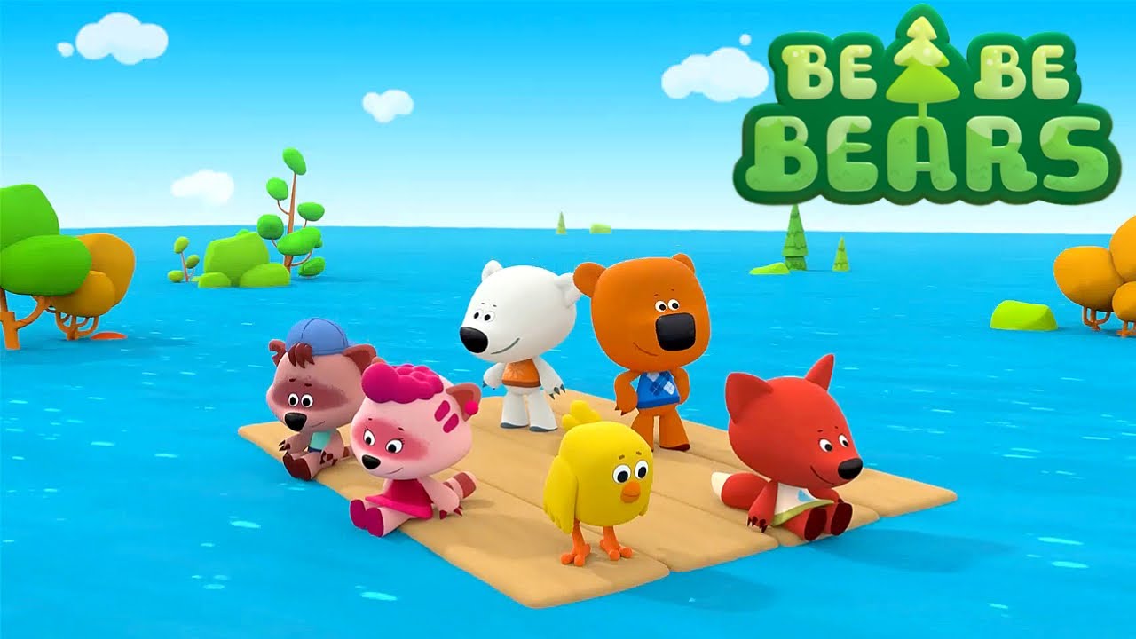 BE-BE-BEARS 🐻 Bjorn & Bucky 💧 Water everywhere 💦 Best Cartoons for ...