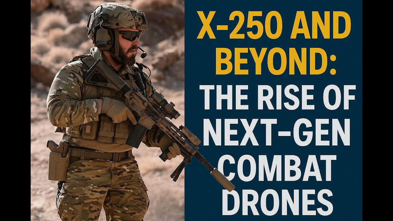Top Secret Drone Tech: Inside the X-250 and Next-Gen War Machines - YouTube