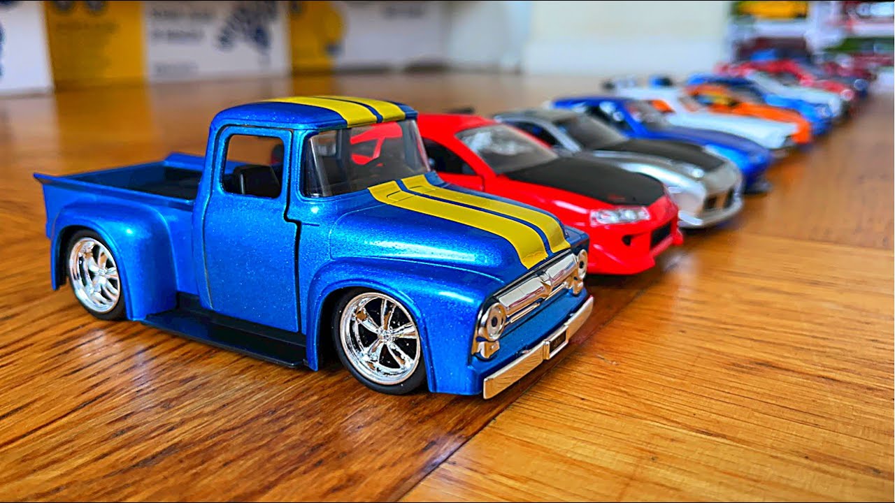 New Diecast Model Cars Driven By Hand - YouTube