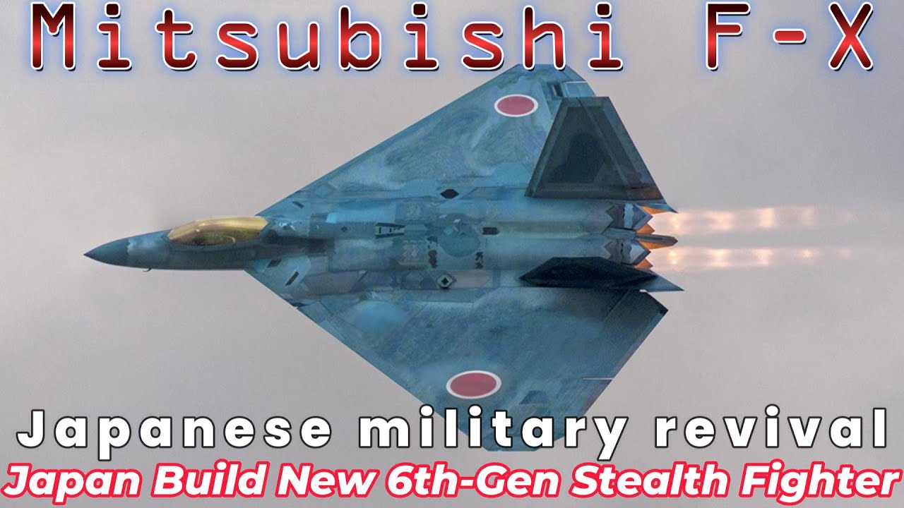 China Shock-New Stealth Fighter "Mitsubishi F-X " Will Be Developed ...