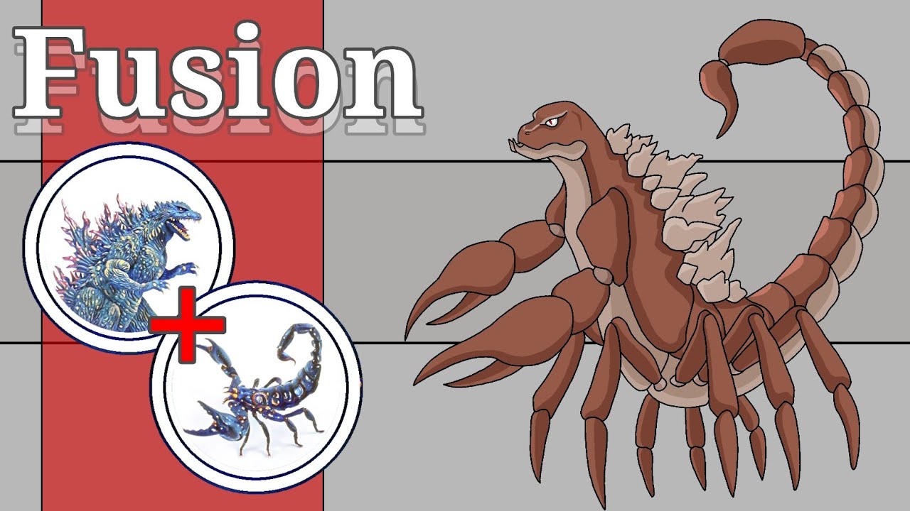 Godzilla Fusion scorpions : FusionFanArt - YouTube