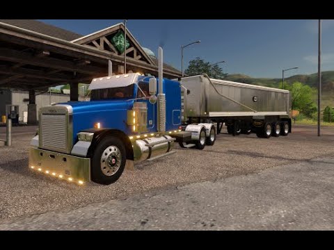Freightliner FLD Classic for Farming Simulator 19 - YouTube