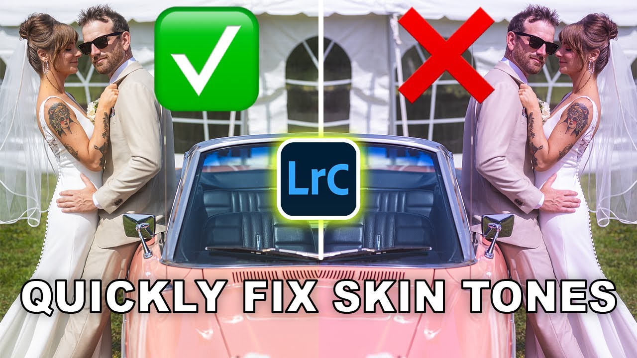 How to correct skin tones using Point Color in Lightroom - YouTube