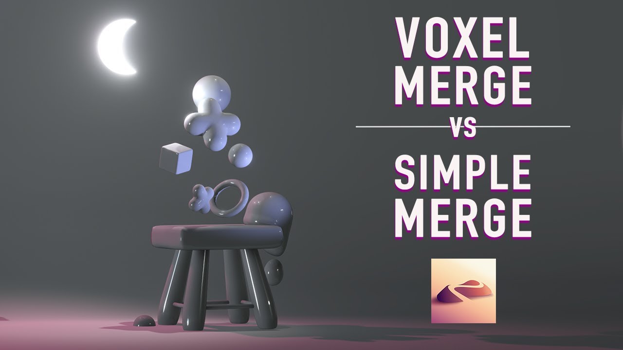 Voxel Merge VS Simple Merge: Nomad Sculpt - YouTube