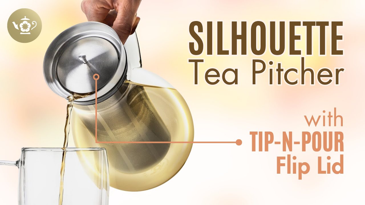 Silhouette Glass Tea Pitcher | Amazon top-pick pitcher with infuser and ...