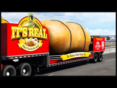 Büyük Idaho Patatesi! American Truck Simulator Idaho Spuds Etkinliği Başladı...