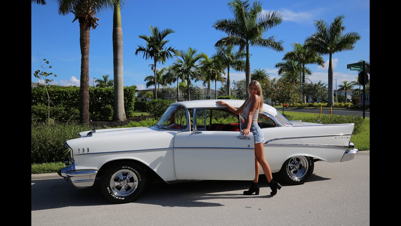 1957 Chevy Belair 350 700r trans 239-405-1970 www.musclecarsforsale.com ...