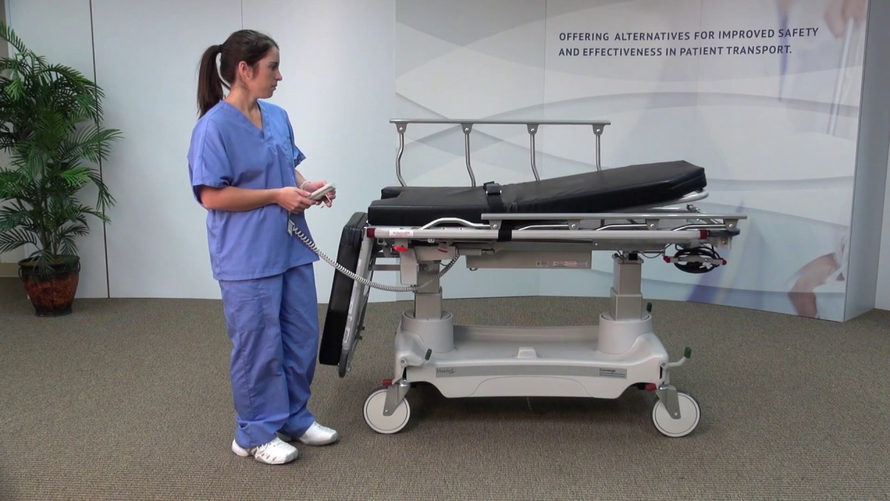 Hausted Converge Powered Treatment and Exam Stretcher - YouTube