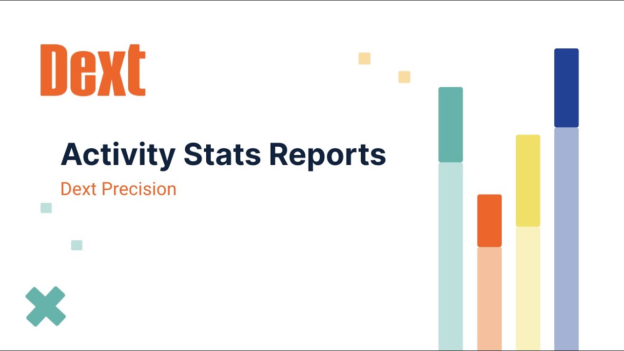 Activity Stats Reports in Precision - YouTube