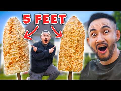 We Made The WORLD’S BIGGEST CORN - YouTube