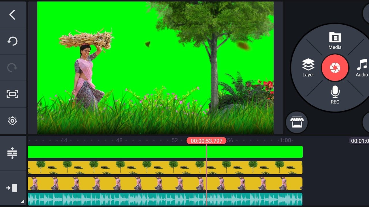 3D Green Screen Status Video Effect // Kinemaster Project Green Screen ...