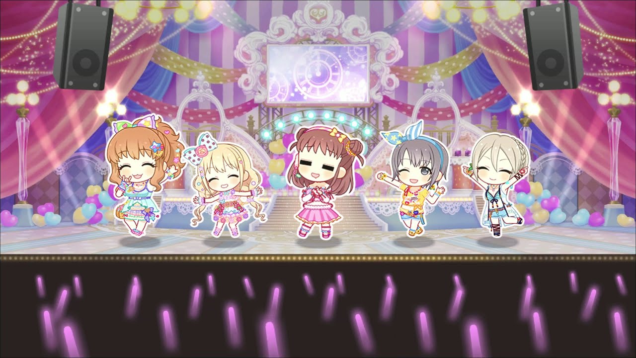 Deresute 2D MV - Zenryoku☆Summer! - YouTube