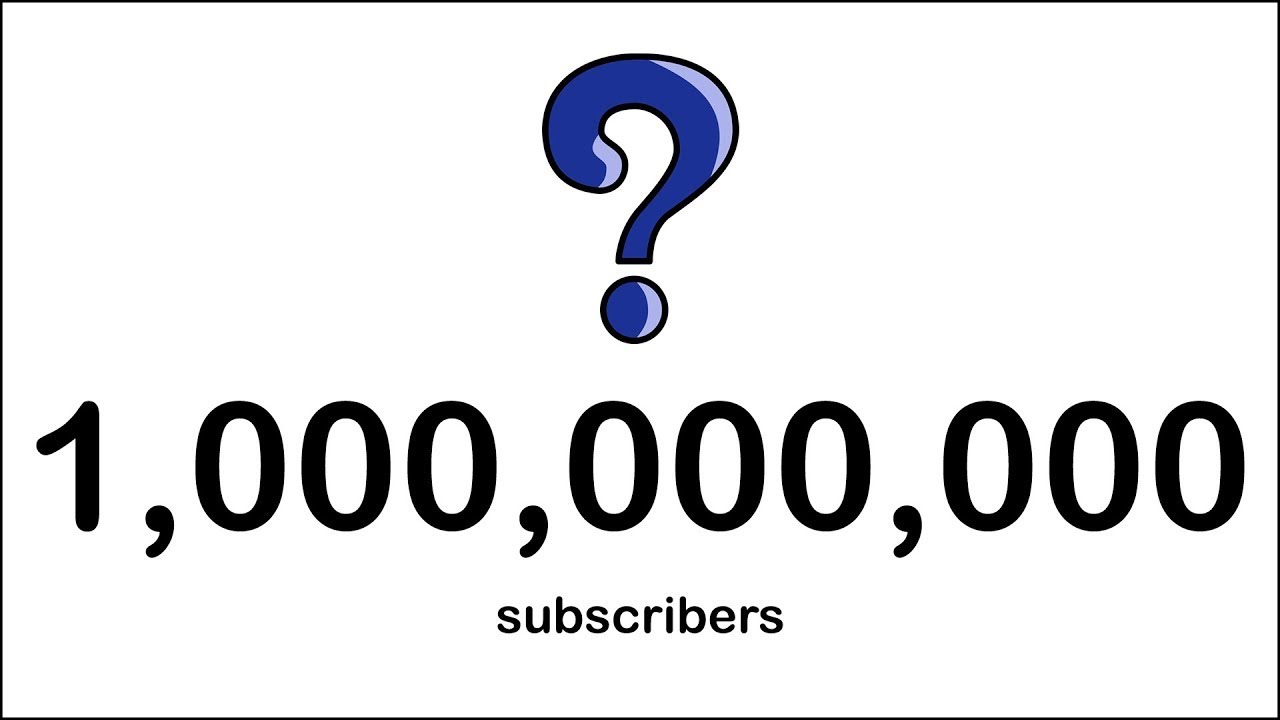 Getting ONE BILLION SUBSCRIBERS !!! Keys to success... - YouTube