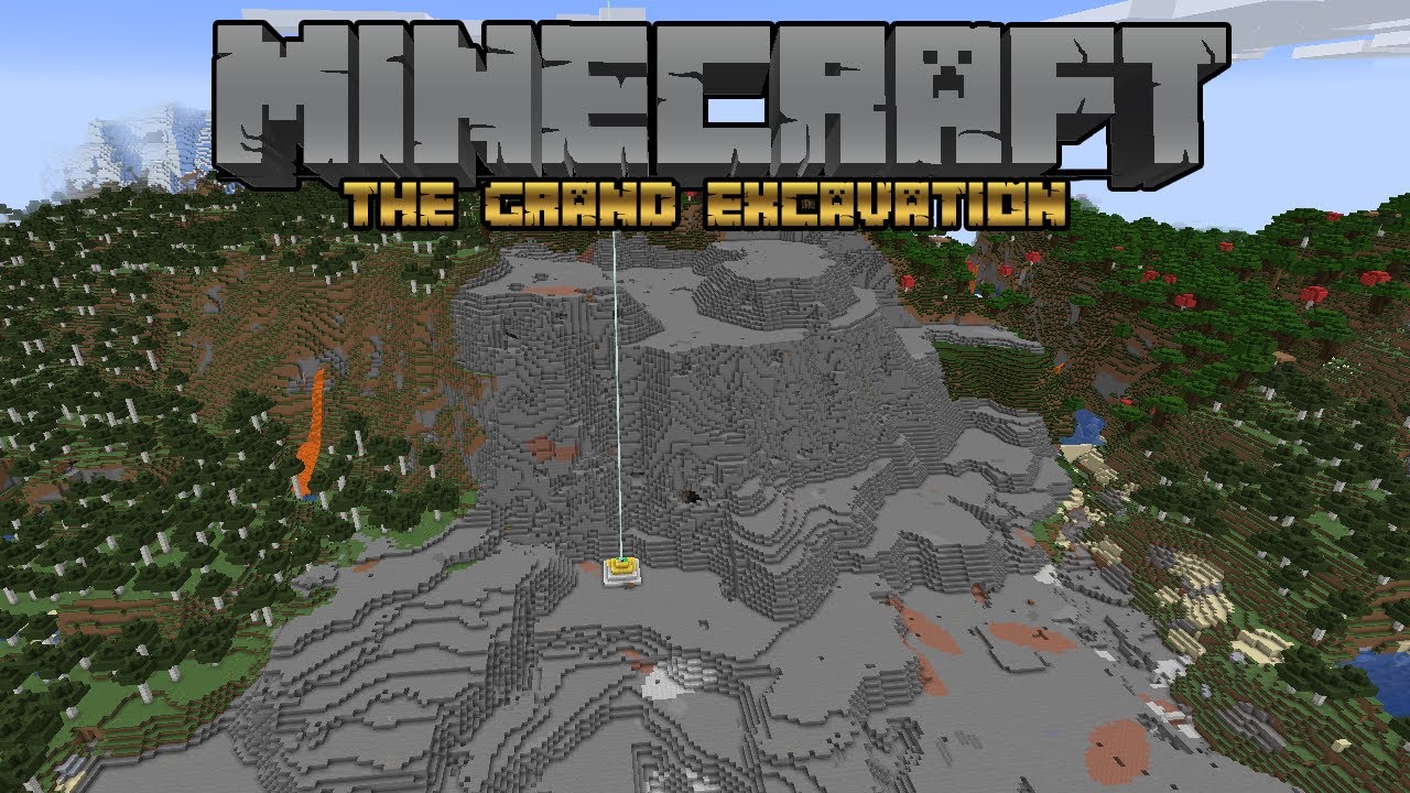 The Grand Minecraft 1000x1000 Hole from Surface to Bedrock continues ...
