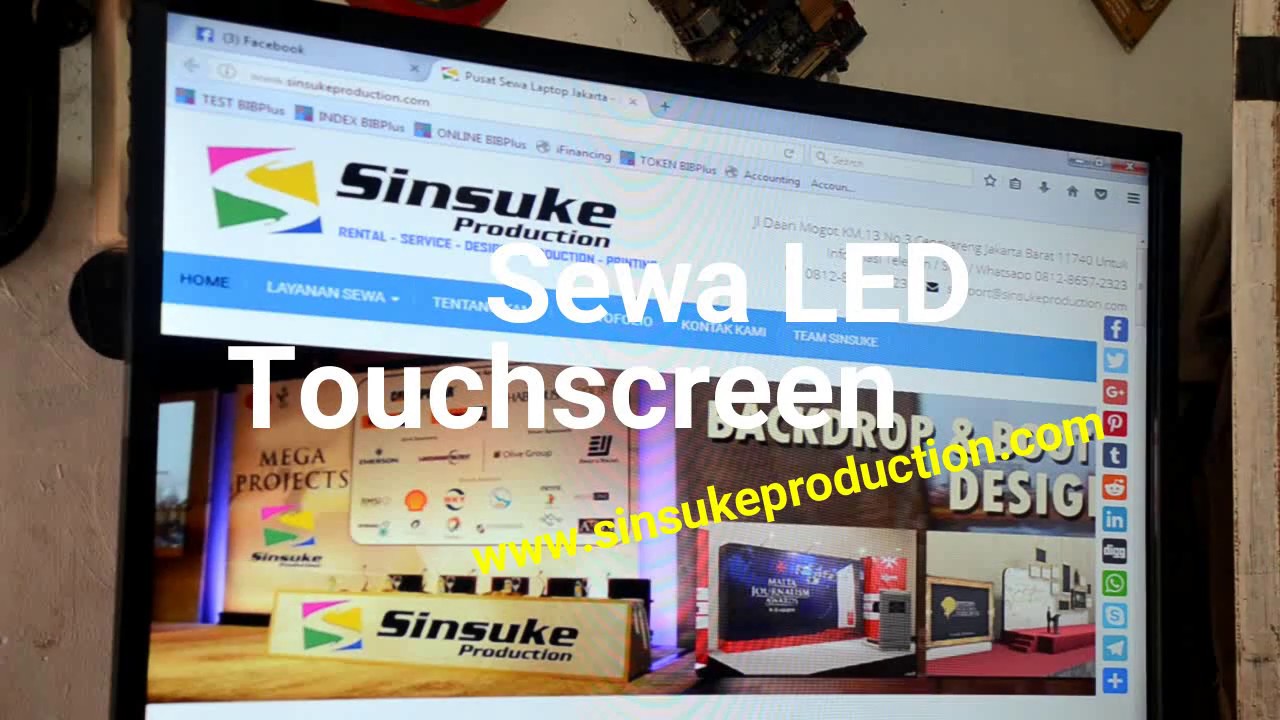 0812-8657-2323, Sewa LED Touch Screen, Sewa LED TV Touch Screen, Sewa ...