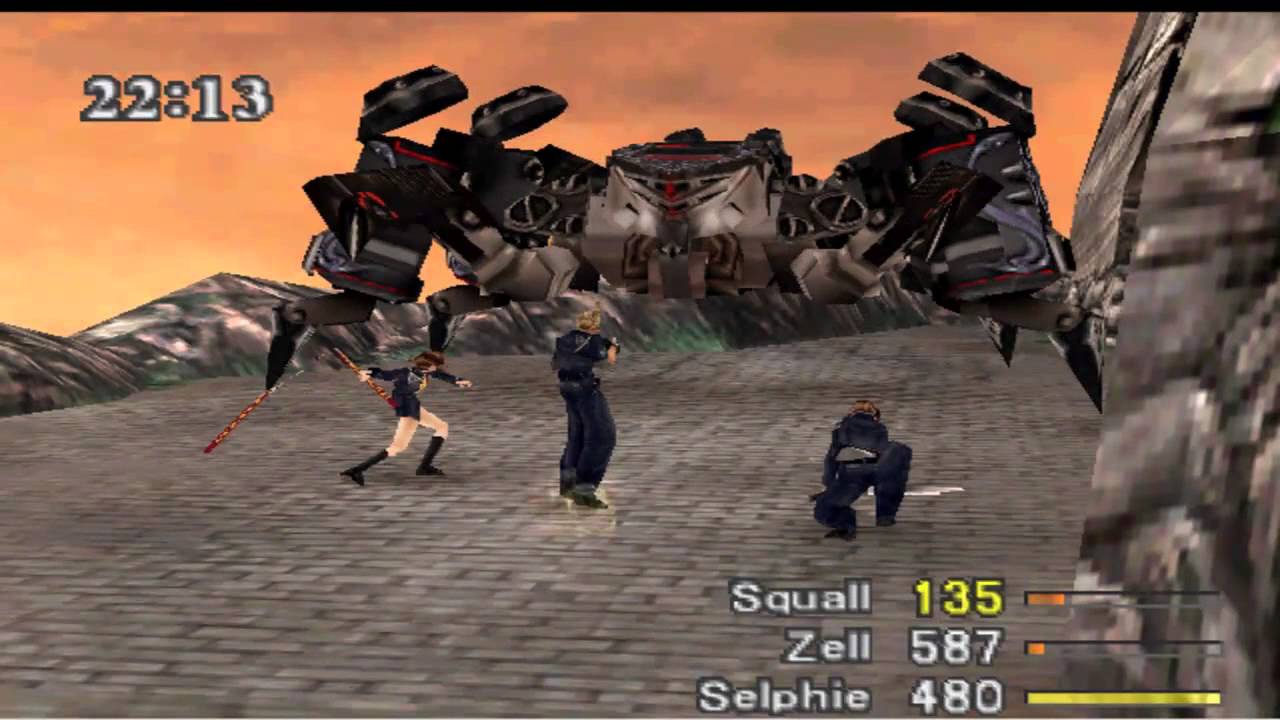 Final Fantasy VIII Boss 3 X -ATM092 Round 1 - YouTube