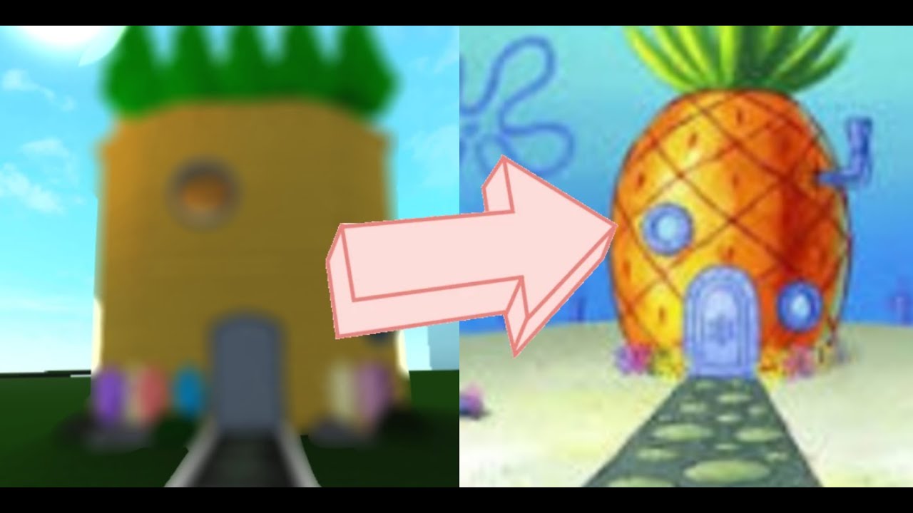 I RECREATED SPONGEBOB'S HOUSE FROM BIKINI BOTTOM (1/3) - YouTube