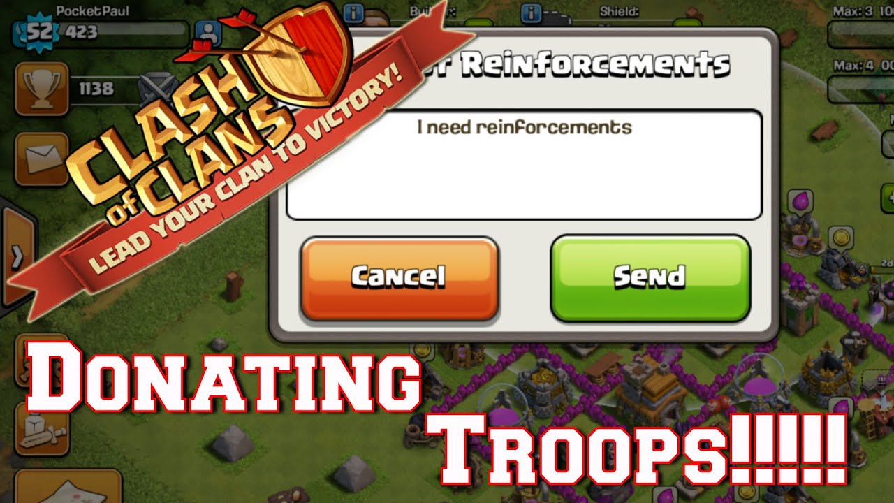 Clash Of Clans | Preparing For War | Donating Troops!! - YouTube