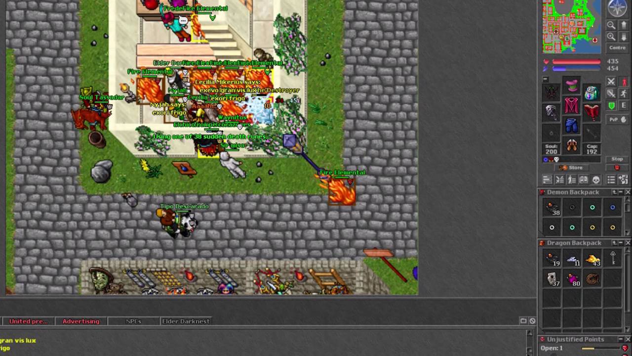 Tibia Solera Pk - Bot Afk Lvl 210 - YouTube