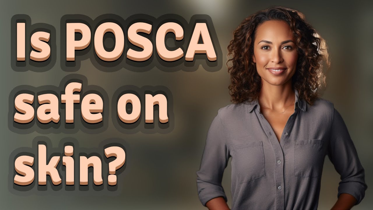 Is POSCA safe on skin? - YouTube